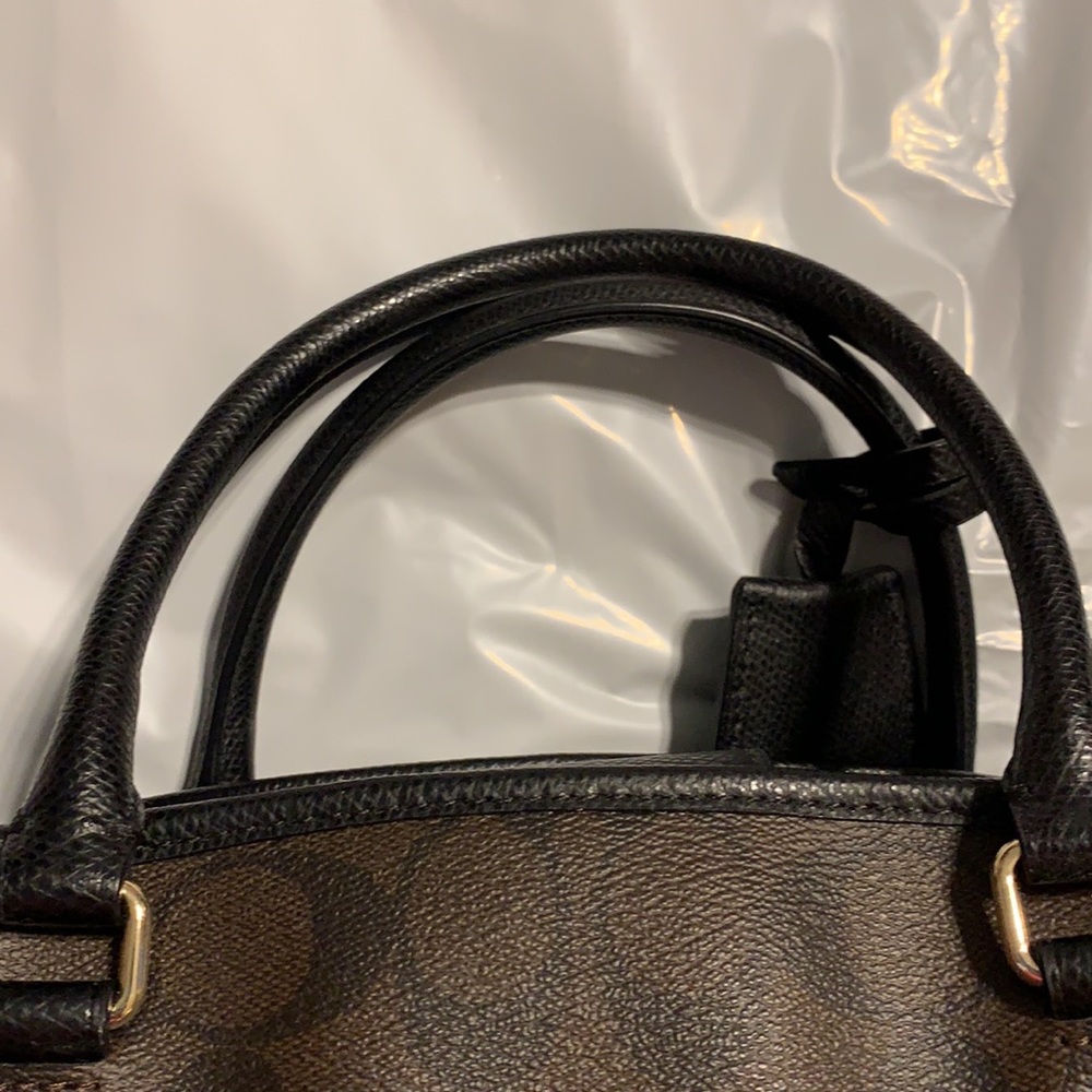 Coach Satchel With Detachable Strap - Gem